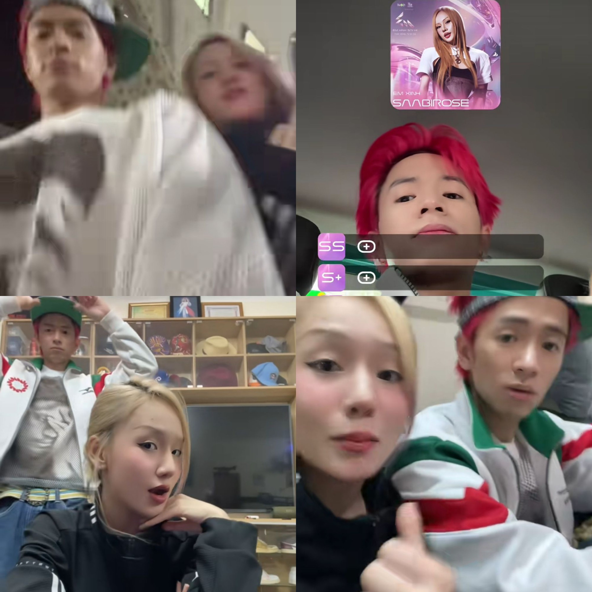 Cặp đôi Em Xinh Saabirose và rapper 7dnight đang hẹn hò