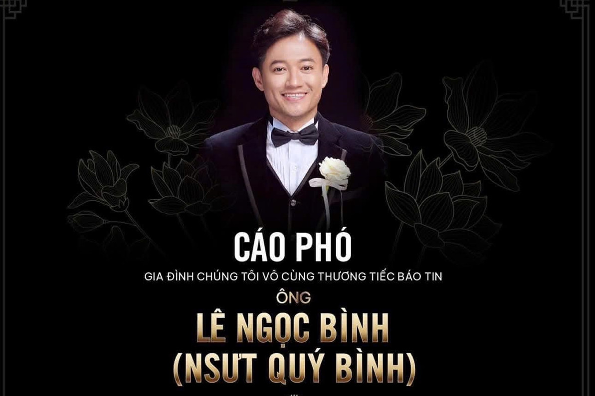 Thông tin tang lễ nam diễn viên Quý Bình
