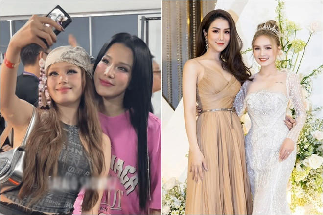 Xoài Non tái ngộ em dâu cũ Diệp Lâm Anh sau 5 năm, khung hình chung gây sốc