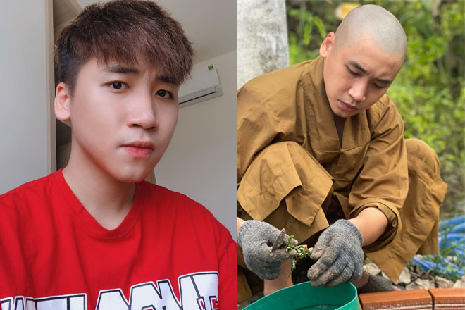 Bất ngờ ngoại hình hiện tại của vlogger đình đám Huy Cung sau hơn 1 năm xuất gia