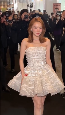 Nhã Phương lấy lại phong độ sau màn lộ trán hói bị chê kém sắc