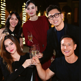 Vợ chồng Hồ Ngọc Hà - Kim Lý chúc mừng 11 năm ngày cưới của Lê Thúy