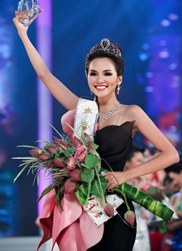 Diễm Hương 2 lần thi quốc tế, lọt top 20 Hoa hậu đẹp nhất thế giới giờ ...